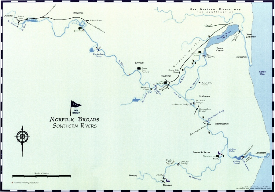 Maps of The Lake, Wild Cat Island, and Secret Water